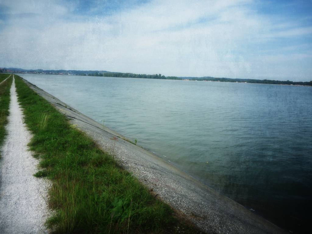 Ptujsko jezero (reka Drava od sotočja stare struge in kanala SD1 do ...