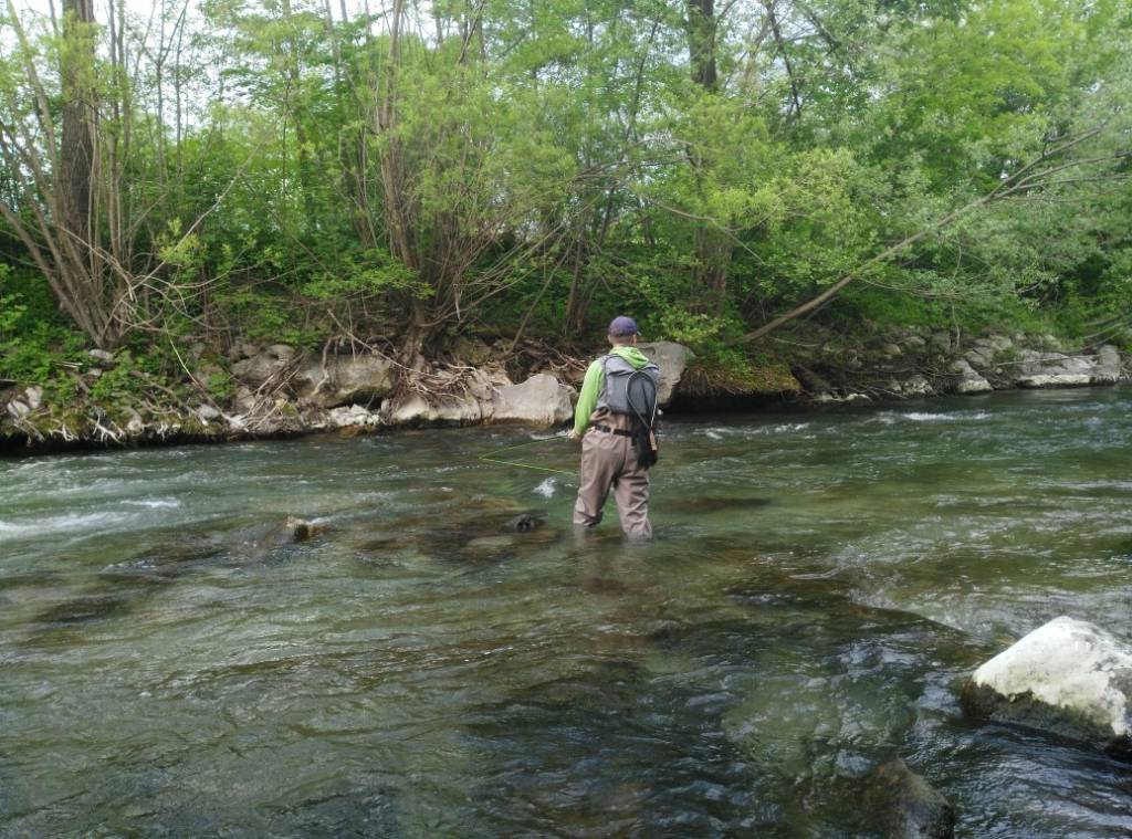Reka Selška Sora (od soteske Konjski brod do Okornevega jezu nad ...